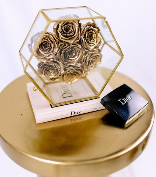 Preserved Roses in a Glass Case – The Rose Maven